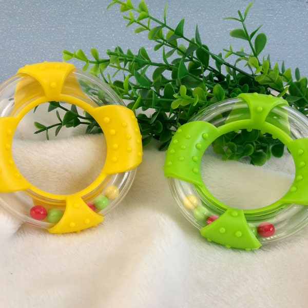 Plastic Rattle - Etsy