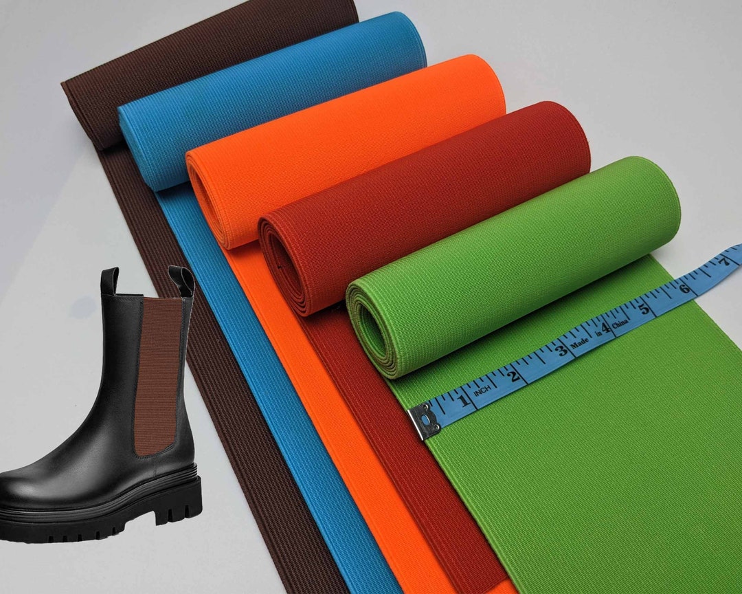6-inch Loose Elastic Band for Repairing Chelsea Boots and Leather Boots ...