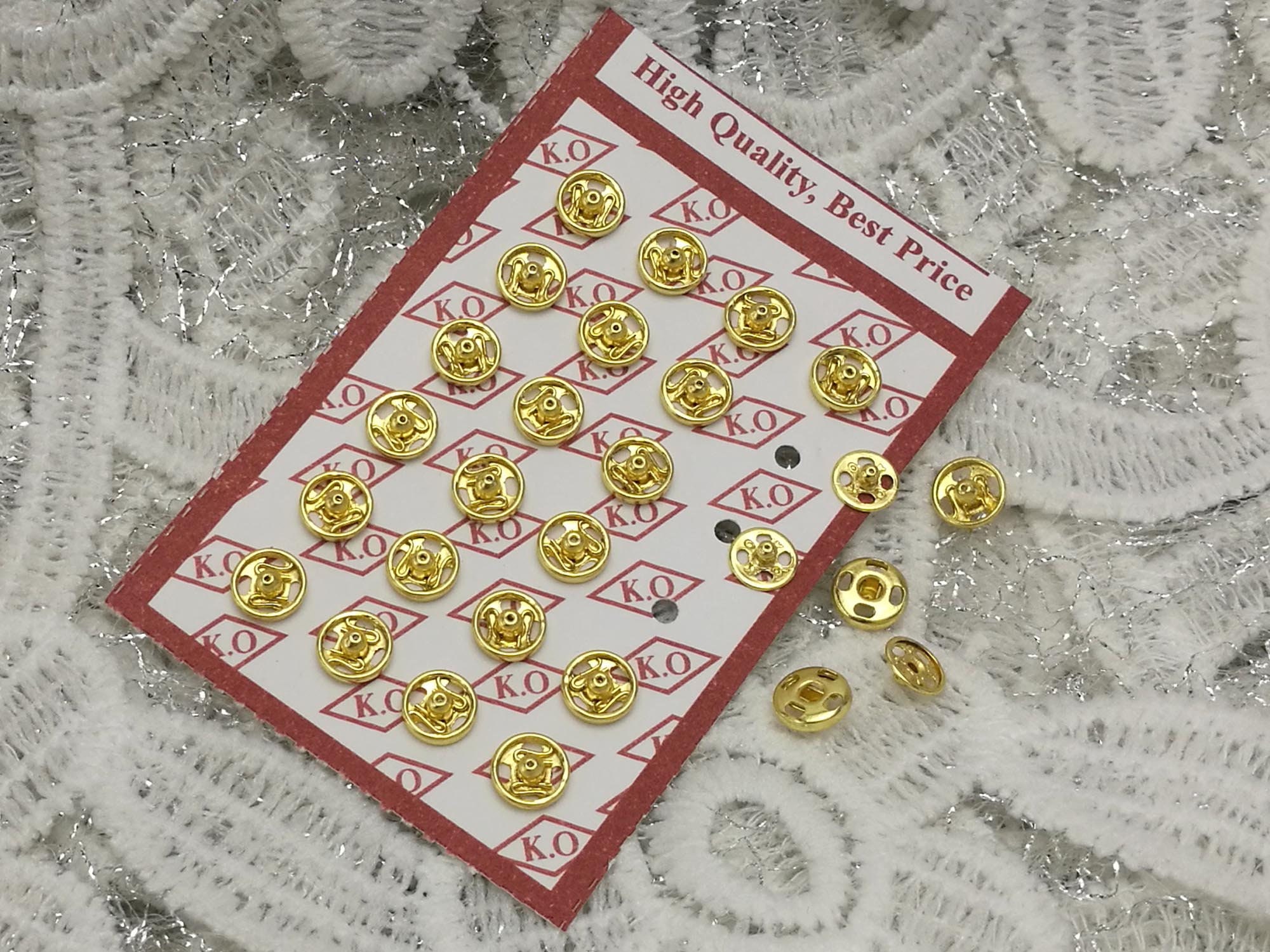 6mm Snap Buttons 216 Pairs Used to Make Barbie Blythe and - Etsy