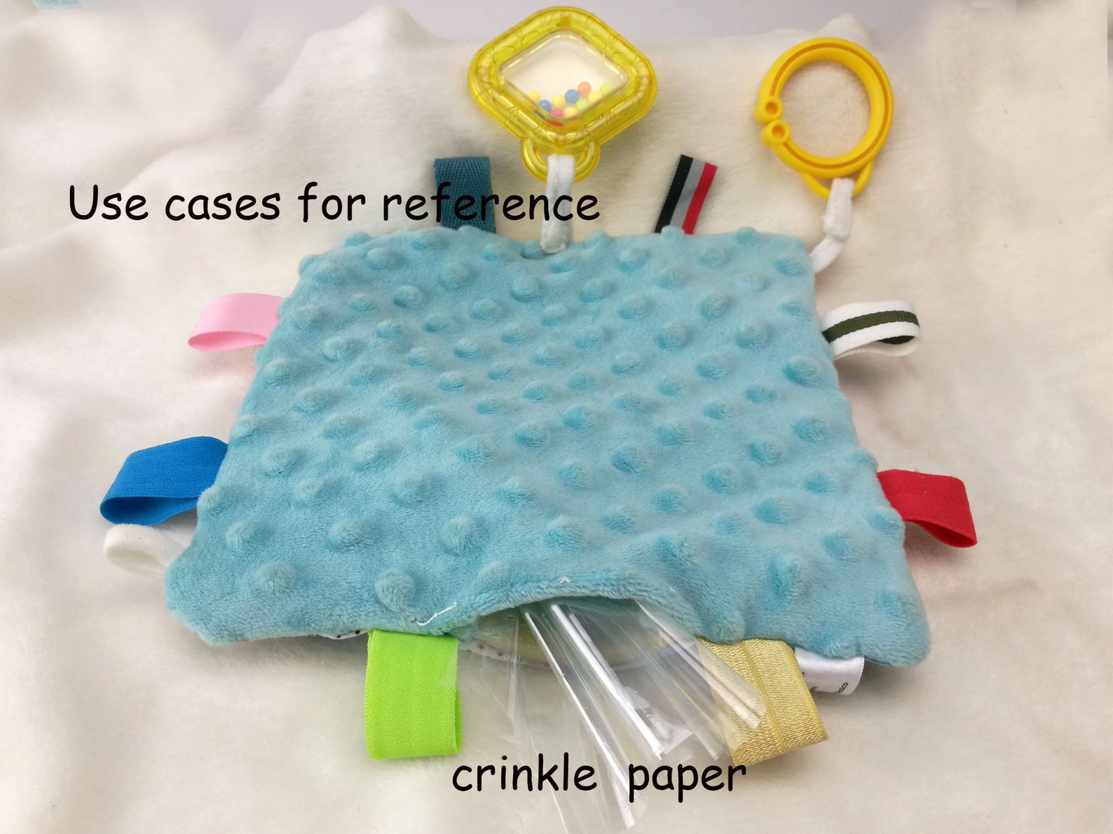 40 Inch Crinkle Material Plastic Film – Noise Making, EN71-3 Certified ...