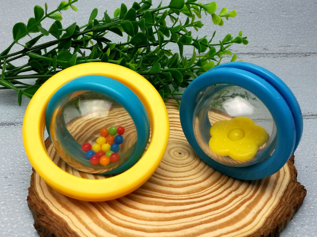 Rattle Ball/2 Inch Rattle Insert Ring 2 Pcs /baby Plastic Rattle Ball ...