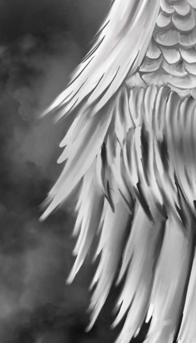 LIMITED EDITION ANGEL Wings Canvas Art | Religious Digital Art ...