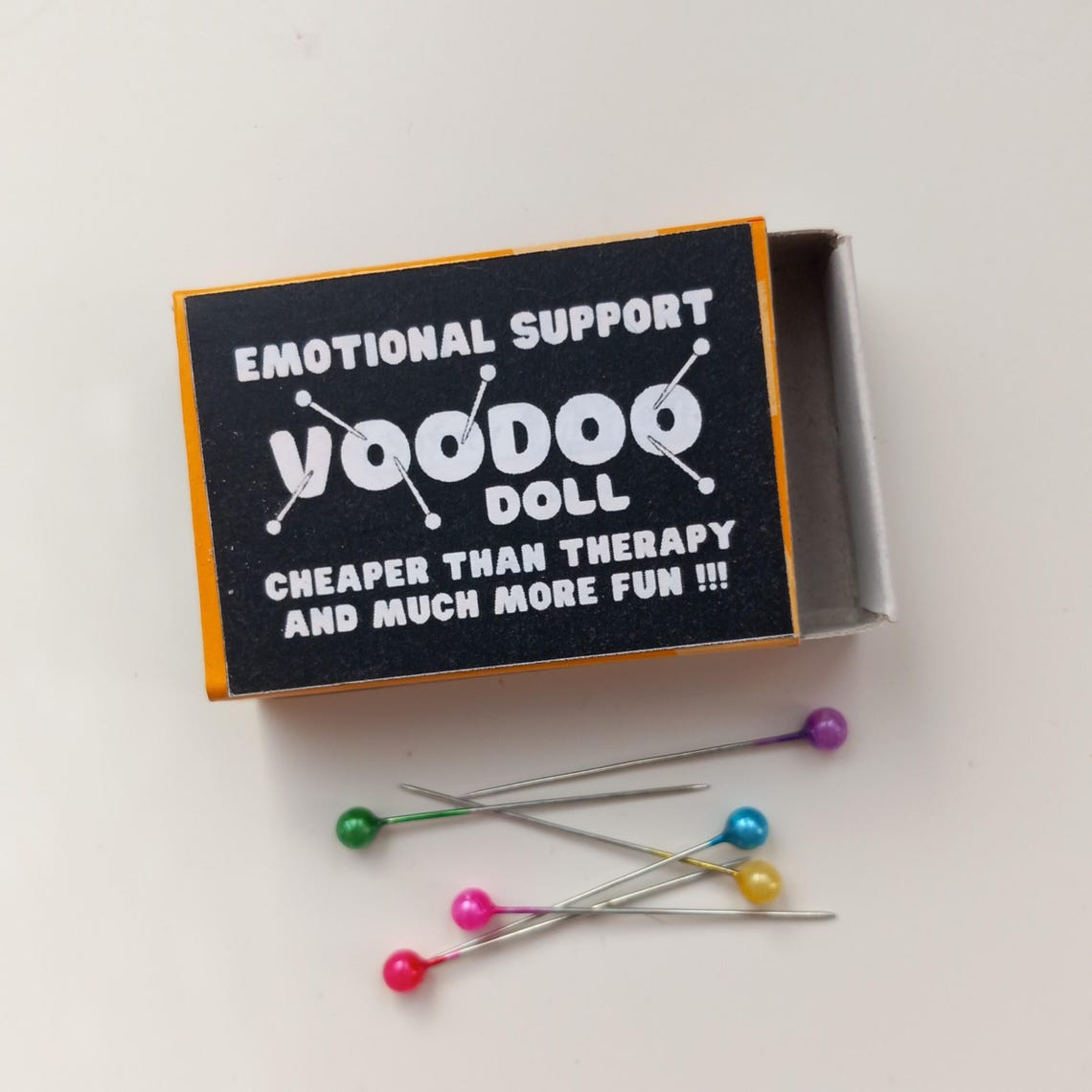 Voodoo Doll Fridge Magnet - Pin Cushion - Dammitdoll - Therapy - Snarky ...