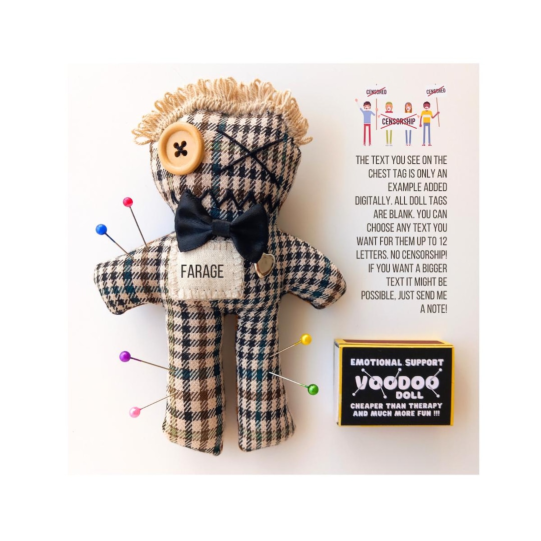 Voodoo Doll Fridge Magnet - Pin Cushion - Therapy - Snarky - Fun ...