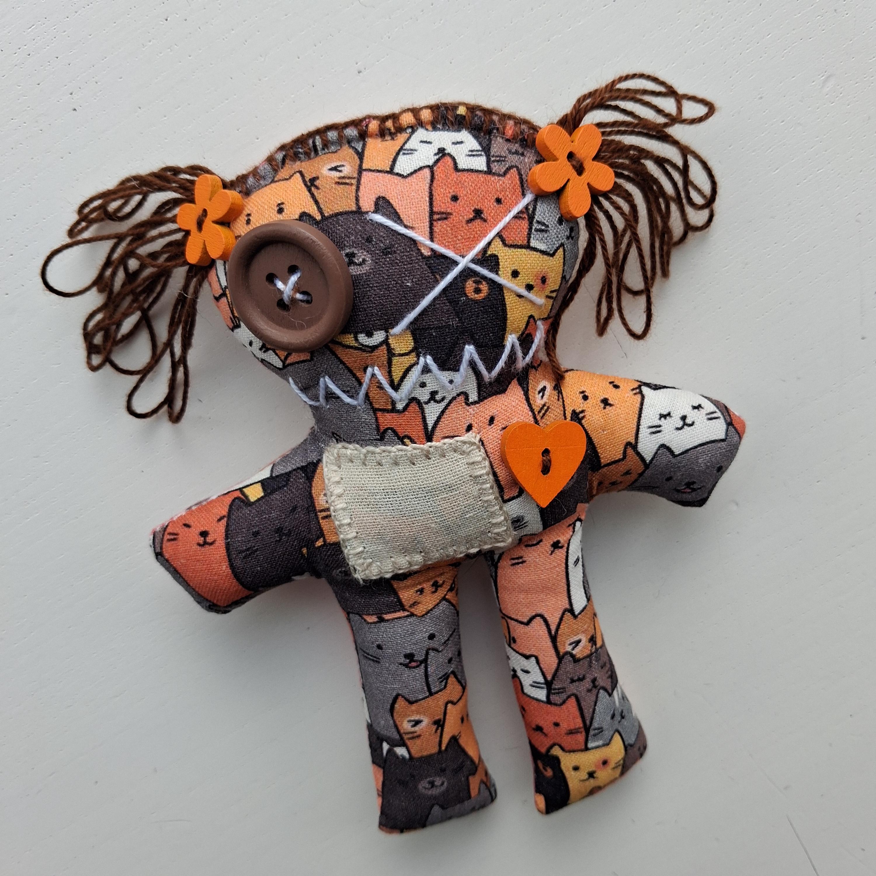 Voodoo Doll Fridge Magnet - Pin Cushion - Dammitdoll - Therapy - Snarky ...