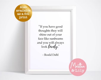 Roald dahl | Etsy