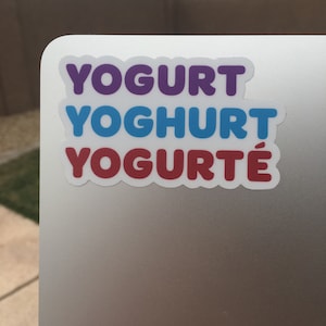The Good Place Yogurt Yoghurt Yogurté Sticker - Etsy