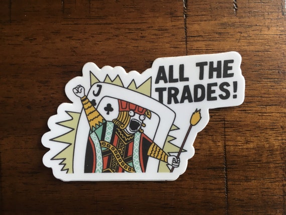 Jack of All Trades Sticker - Etsy