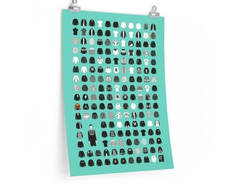 Dress David Rose Print - Etsy