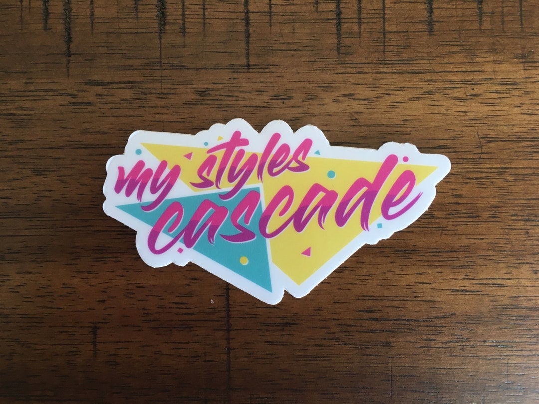 My Styles Cascade Sticker - Etsy