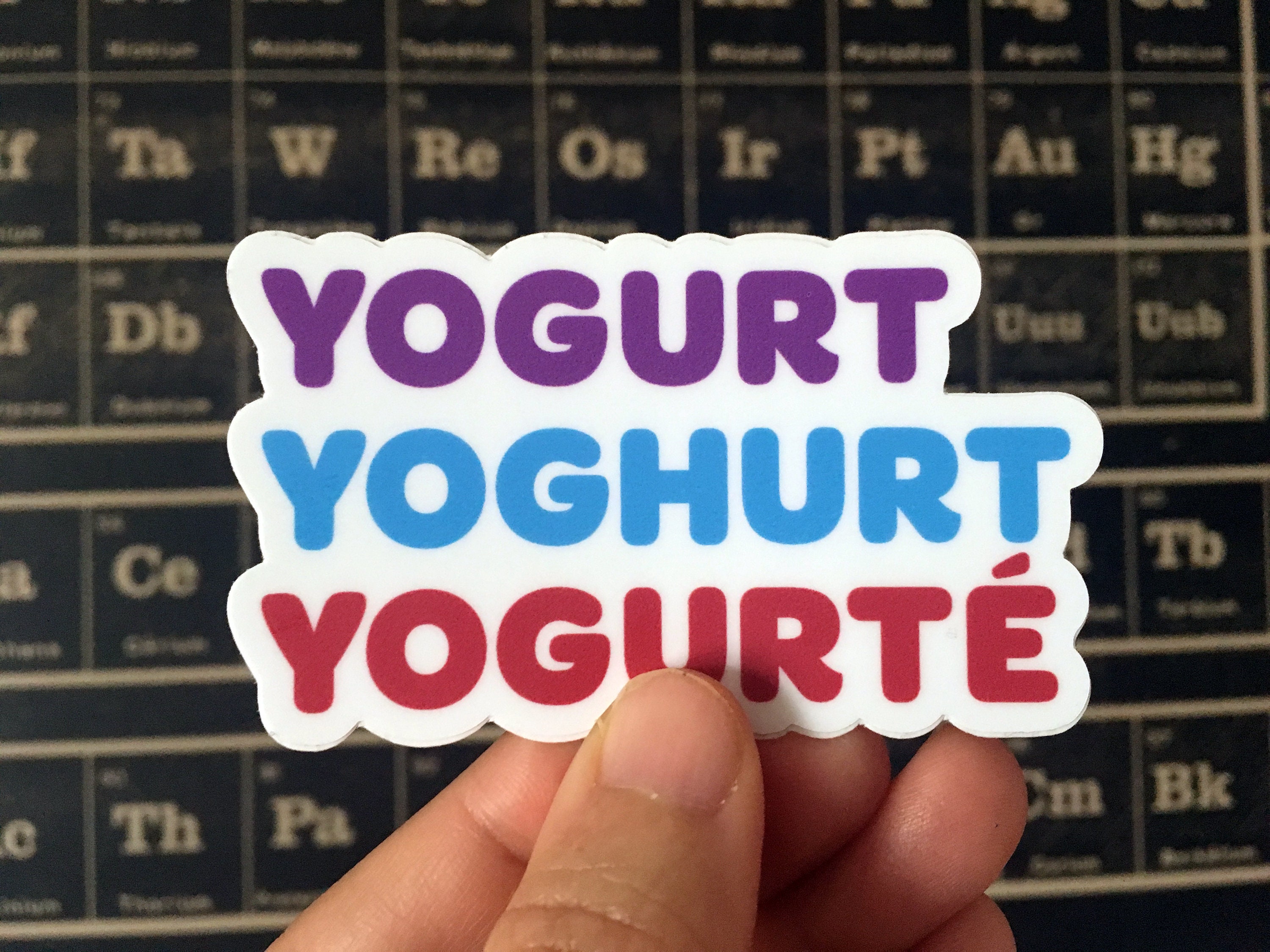 The Good Place Yogurt Yoghurt Yogurté Sticker - Etsy