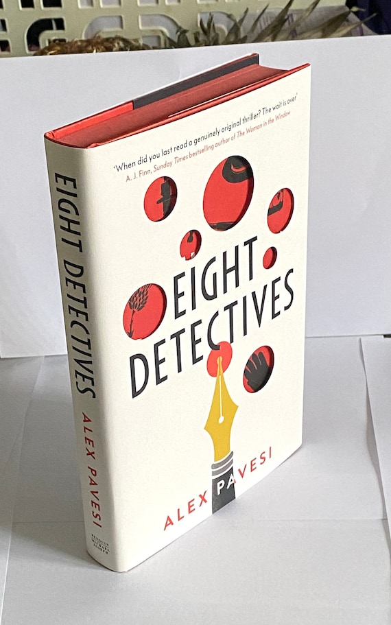 Eight Detectives by Alex Pavesi Book Signed Numbered Book From | Etsy
