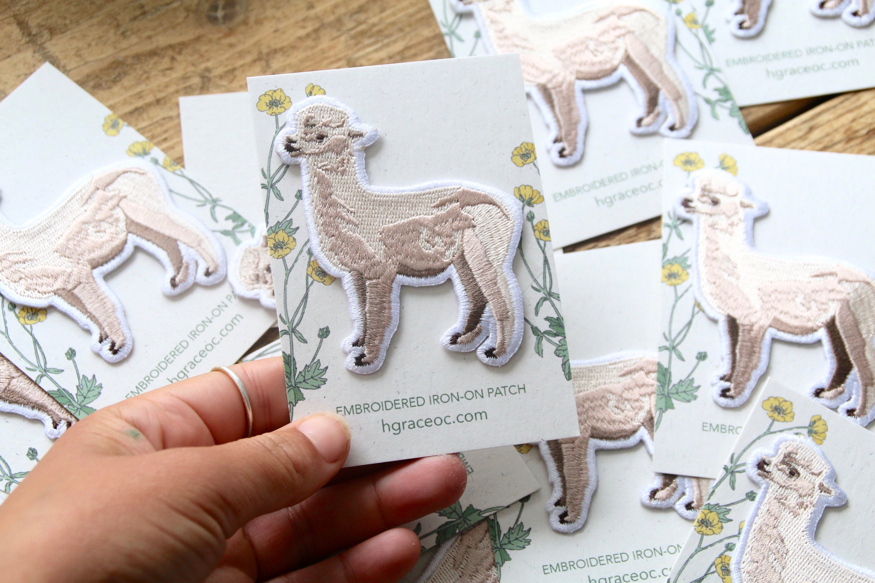 Haberdashery Craft Supplies & Tools Patch Alpaca Jewelry & Beauty etna ...