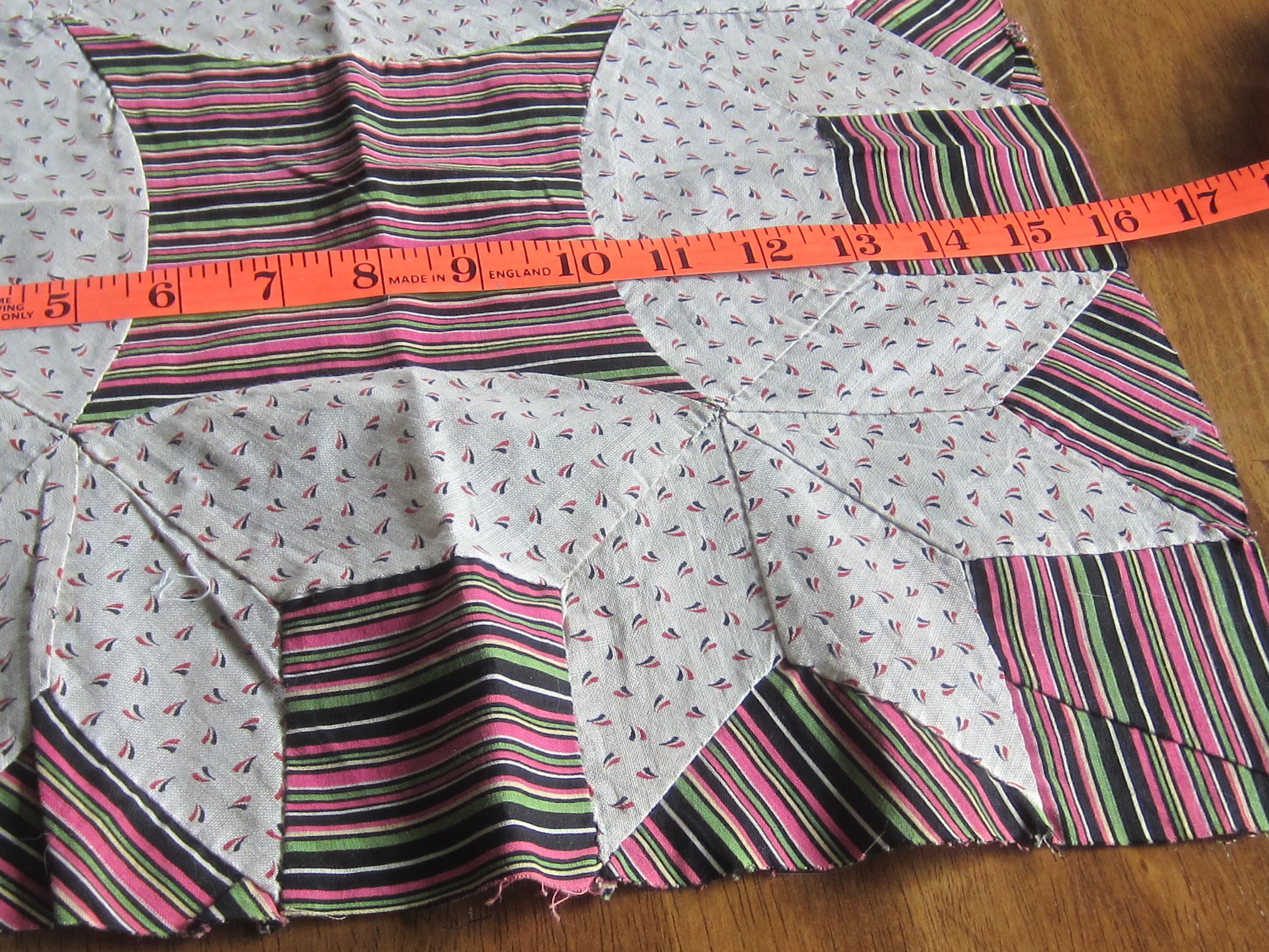 One Pretty Antique Hands All Around Quilt Block 16 - Etsy