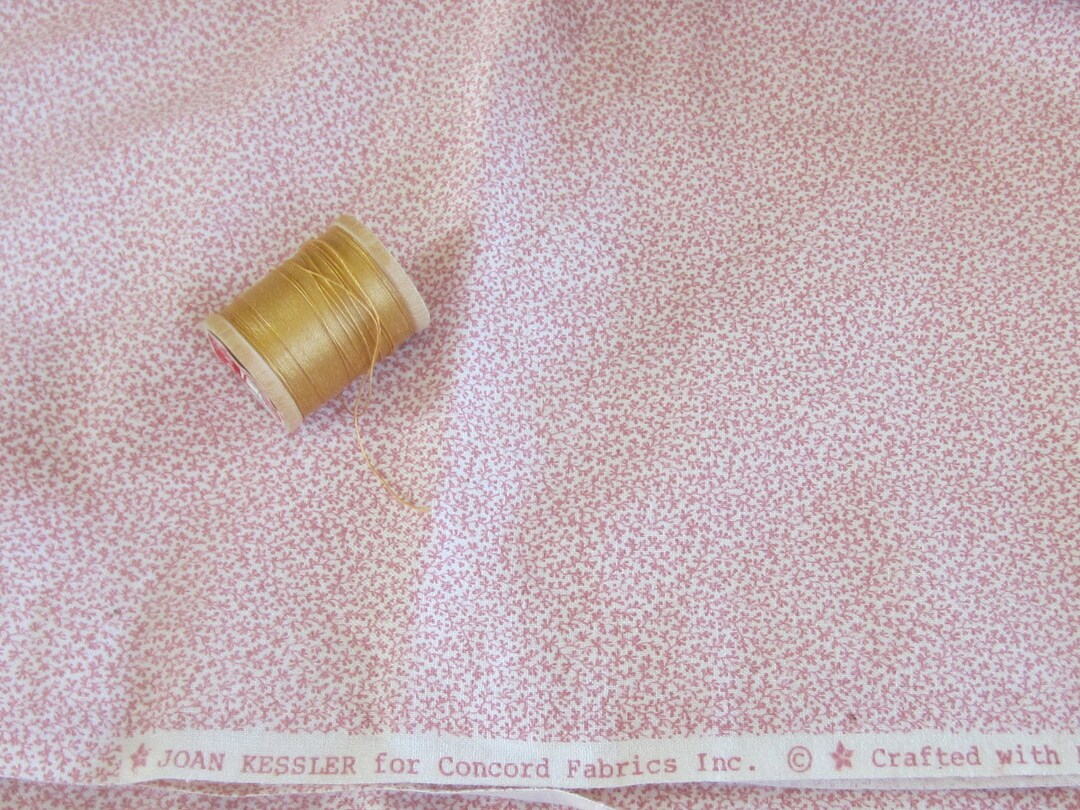 Beautiful Joan Kessler Pink Ditzy Fabric 43" Wide BTHY - Etsy