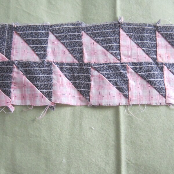 Antique Quilt Triangle - Etsy
