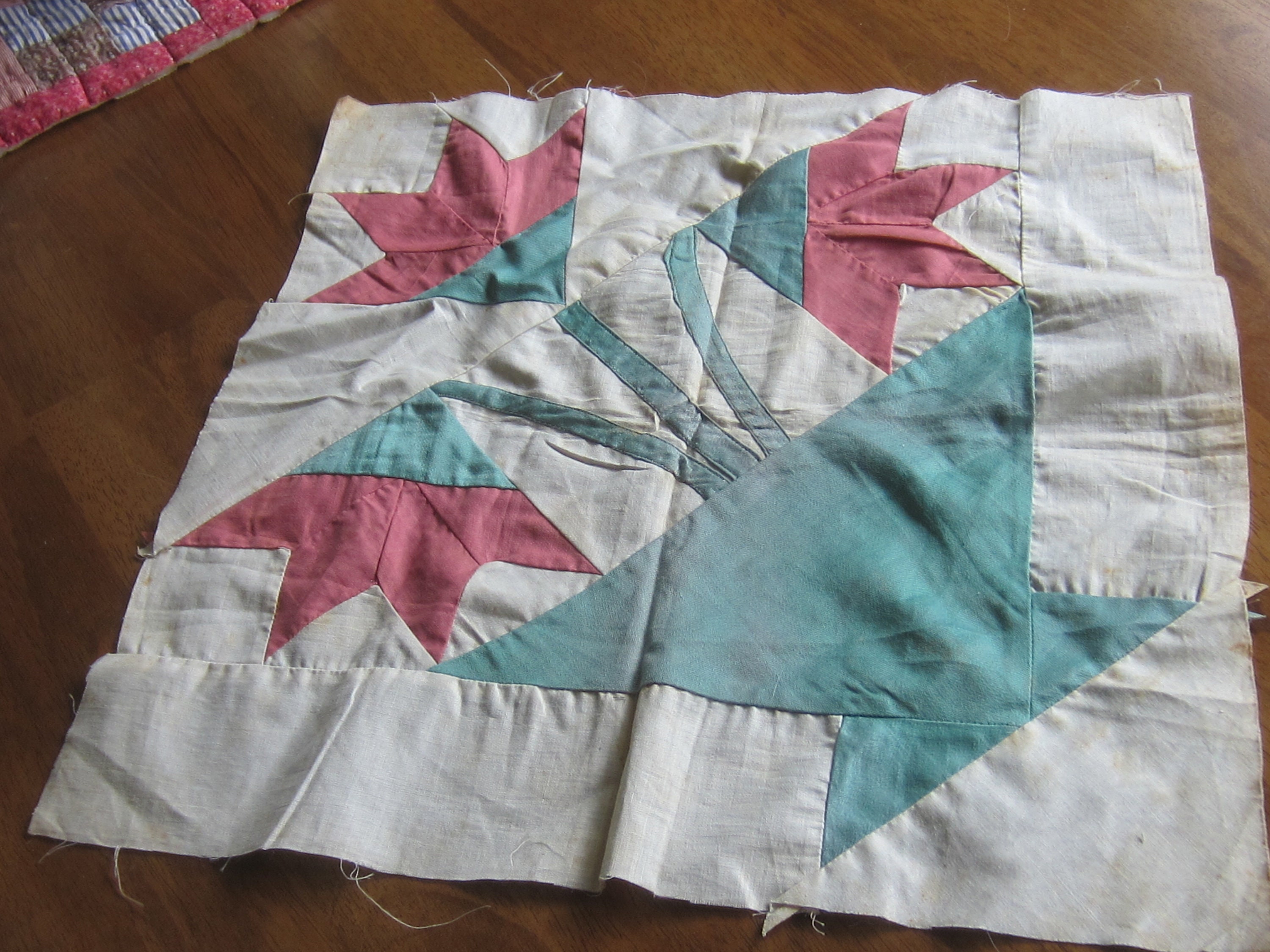 One Gorgeous Antique Carolina Lily Quilt Block 16 - Etsy