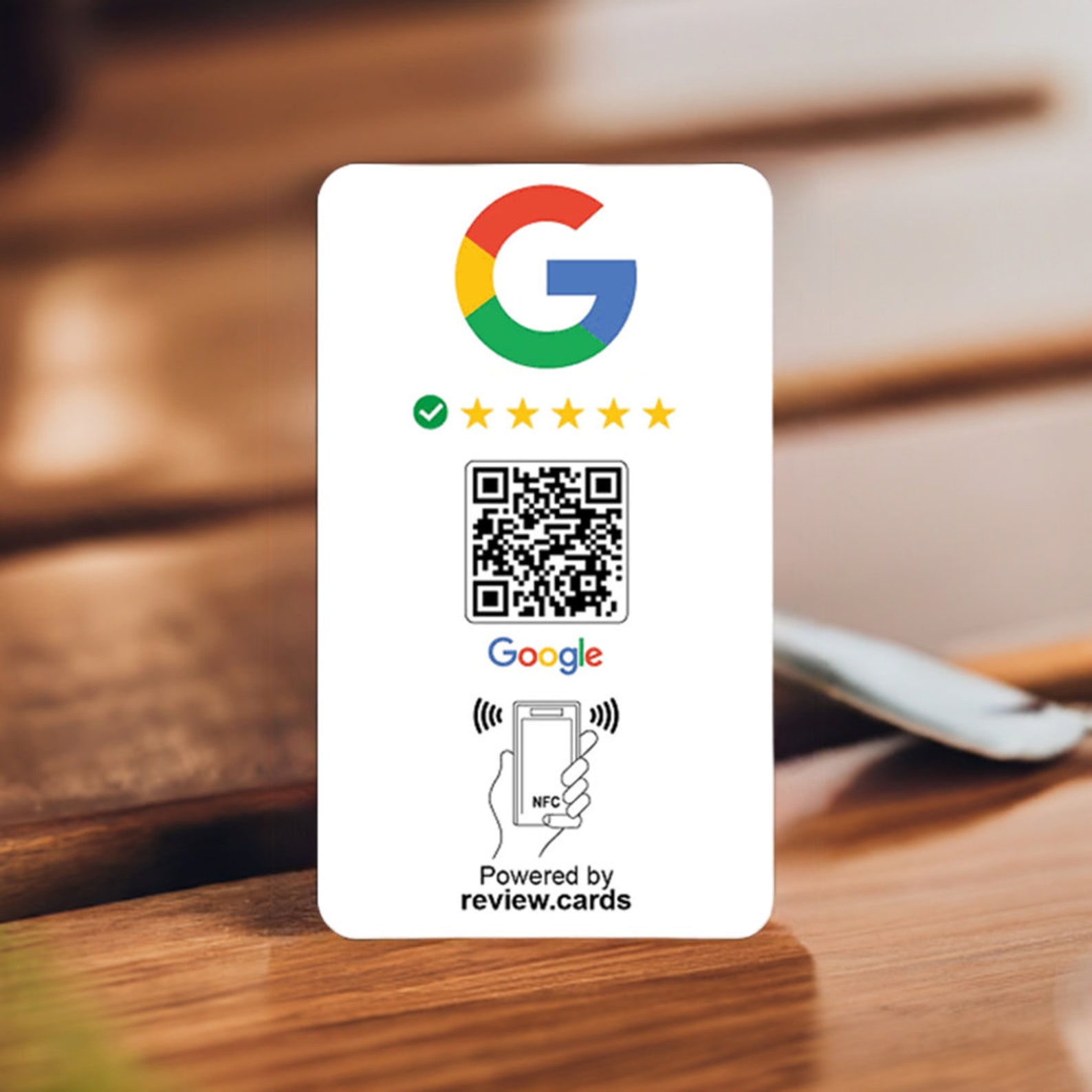 Google Smart Review Cards - Clean Design - Free Delivery - Etsy