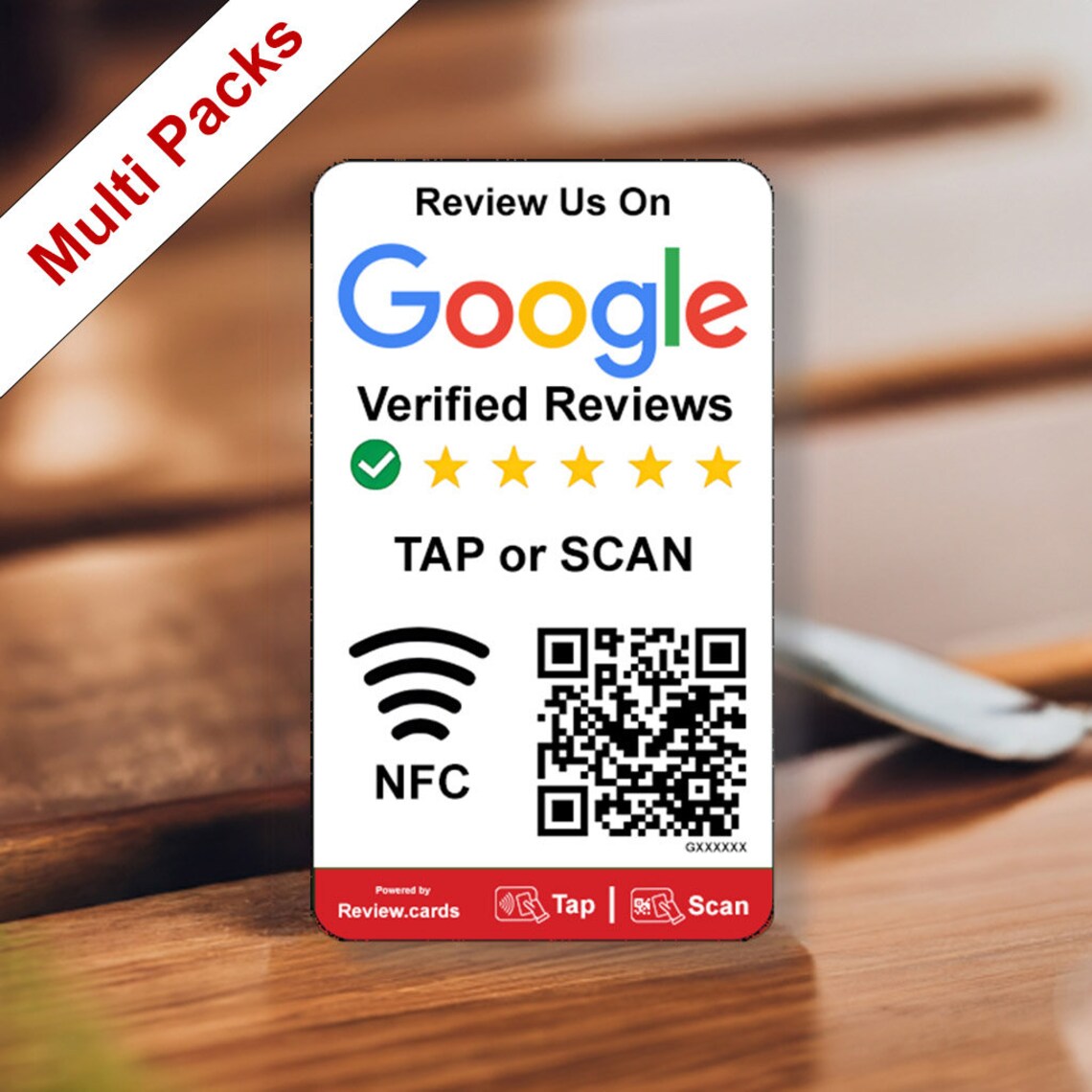 Google Smart Review Card Multi Packs - Free Delivery - Etsy