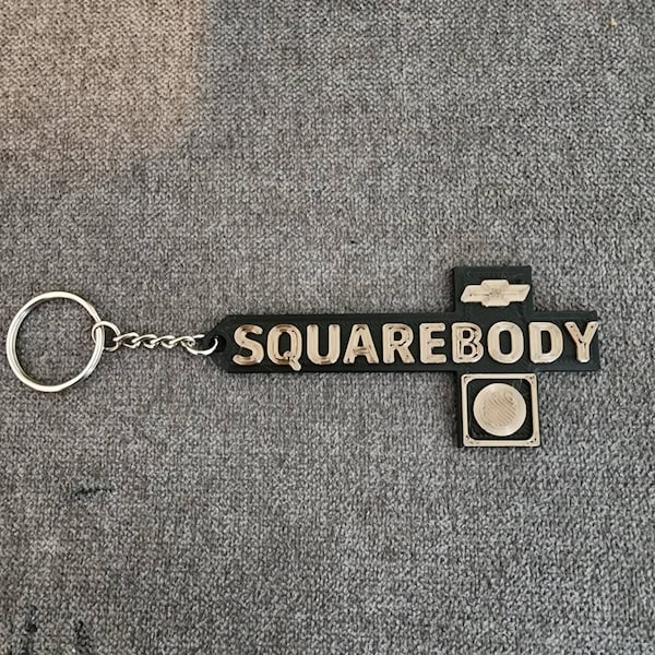 Squarebody Chevy Keychains - Etsy