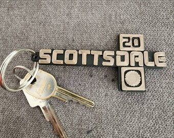 Squarebody Chevy Keychain - Etsy