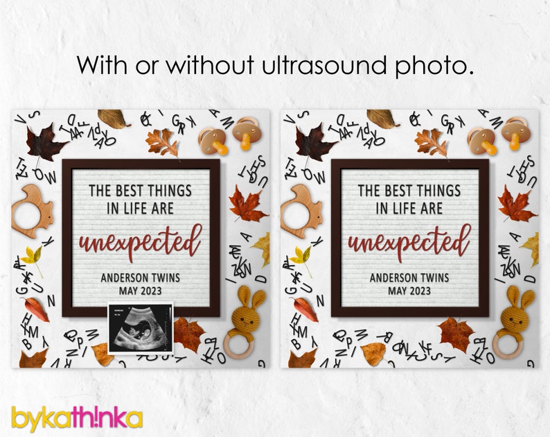 DIGITAL Best Things in Life TWINS Sign Twins Announcement - Etsy