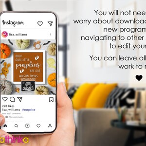 DIGITAL Halloween We're Having TWINS Sign, Twins Announcement ...