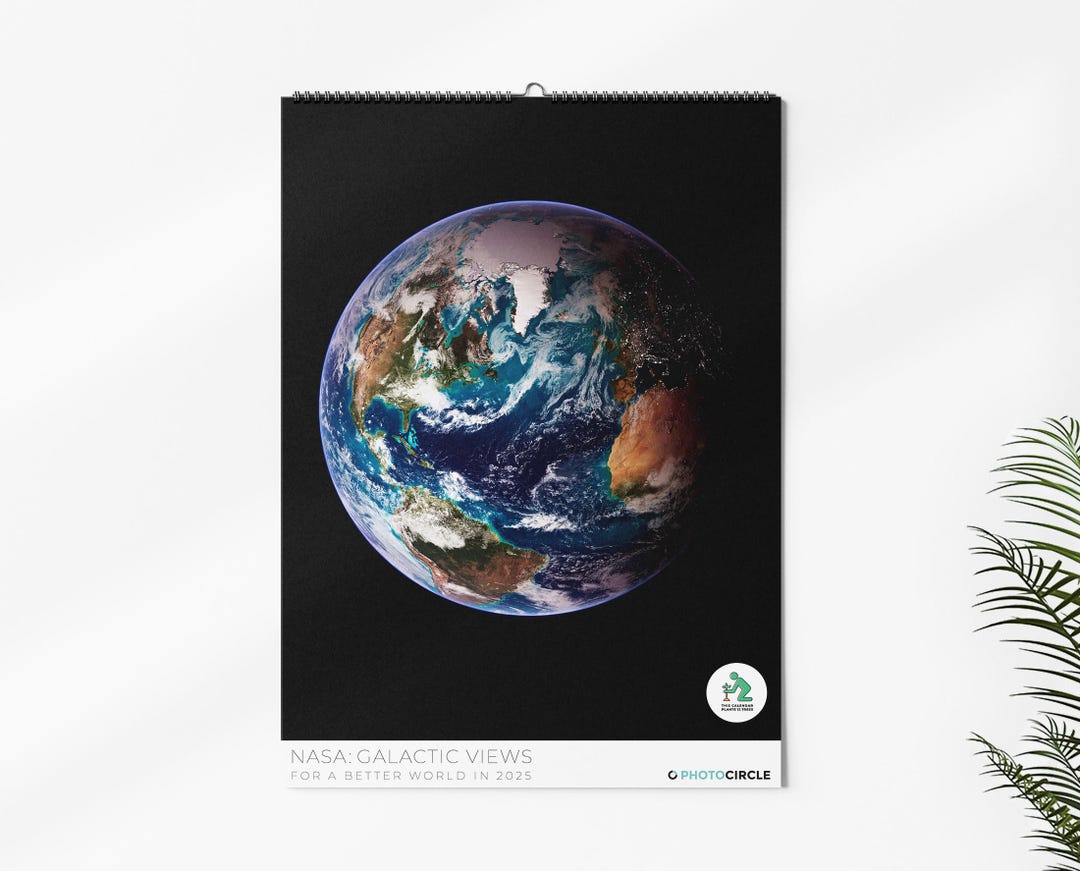 NASA Galactic Views Wall Calendar 2025 / Monthly Calendar With Photos ...