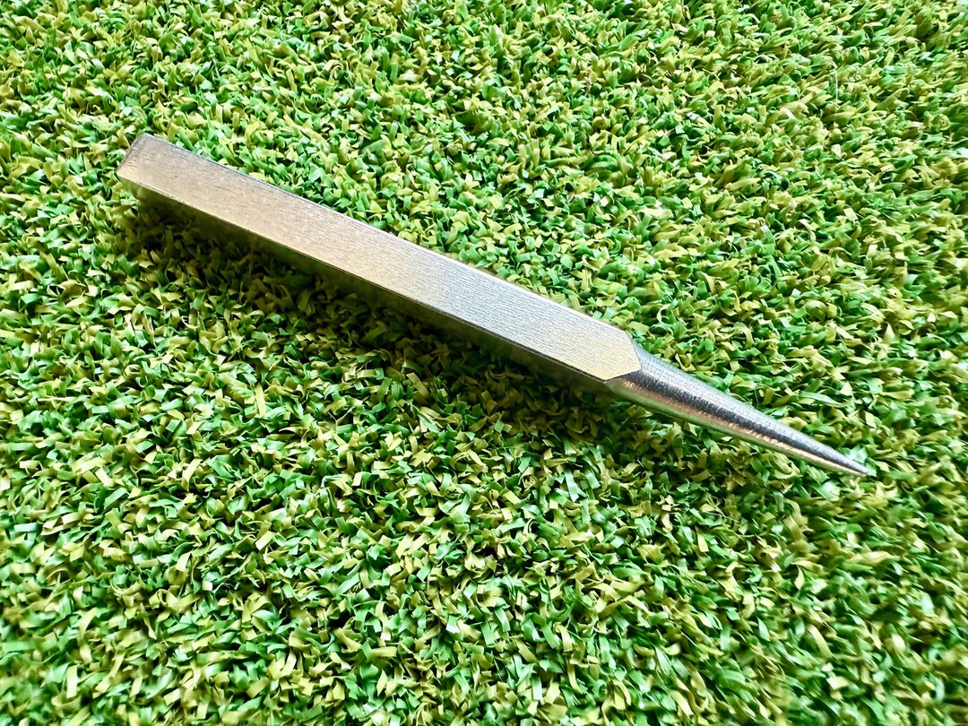 Slim Stick Single Prong Pitch Mark/divot Tool - Aluminum - Hand-ground ...