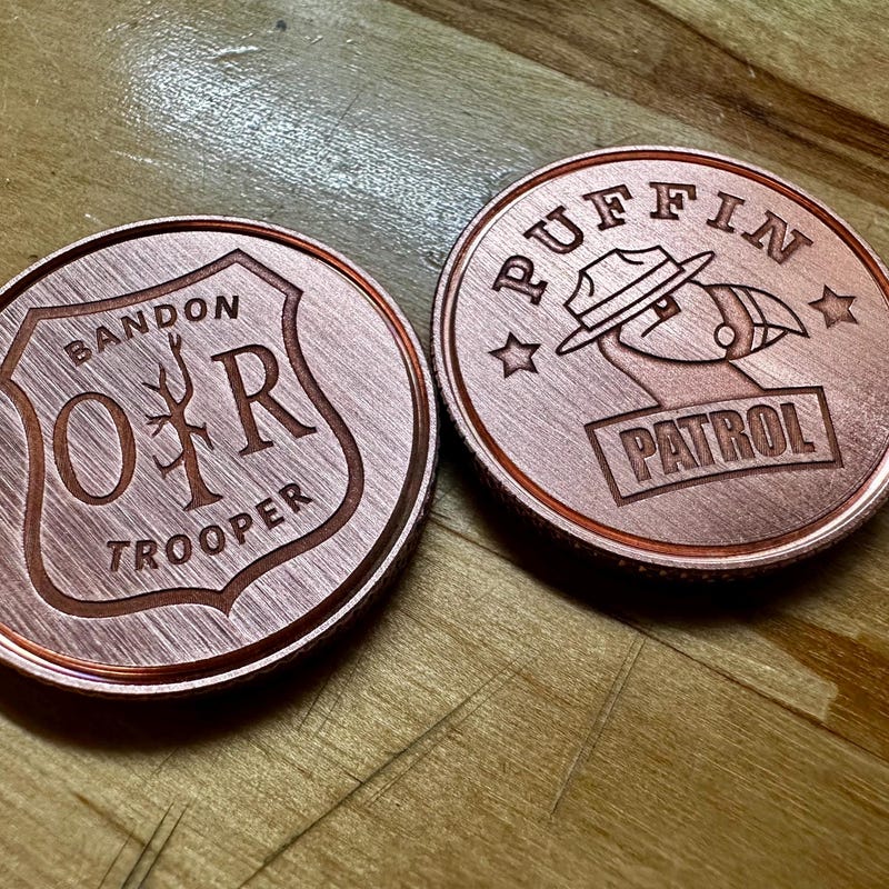 Vintage Engraved Coin - Etsy