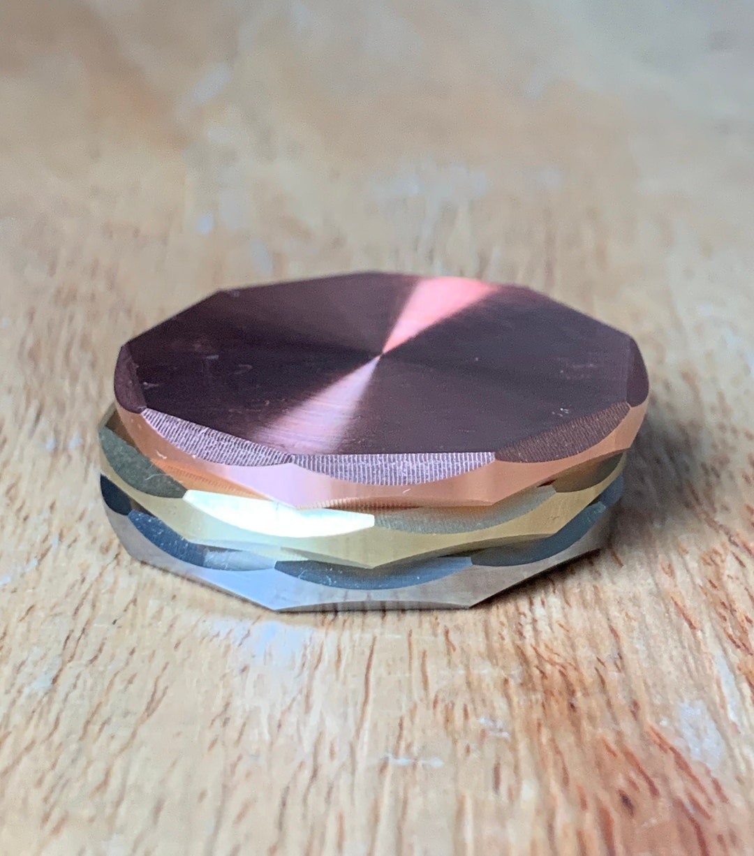 CNC Milled Metal Blanks 1.25" – Faceted Edge - Ball Markers/challenge ...