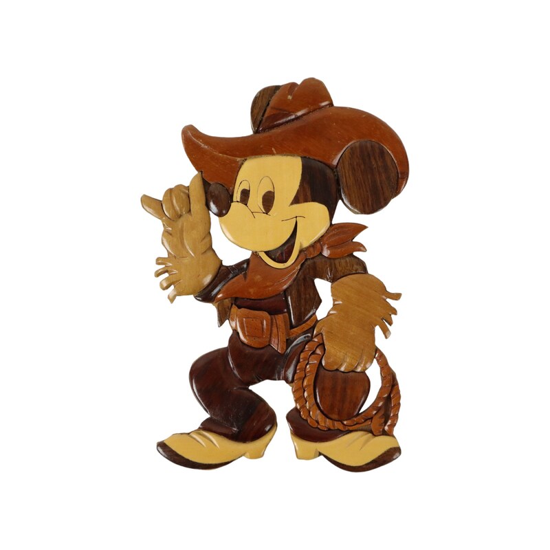 Mickey Cowboy - Etsy