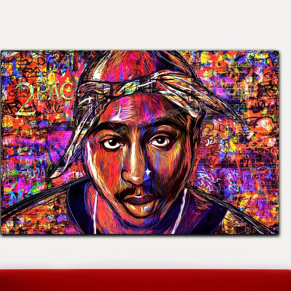Tupac Art - Etsy