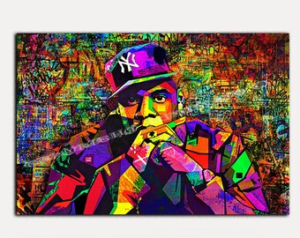 Jay Z Canvas | Etsy