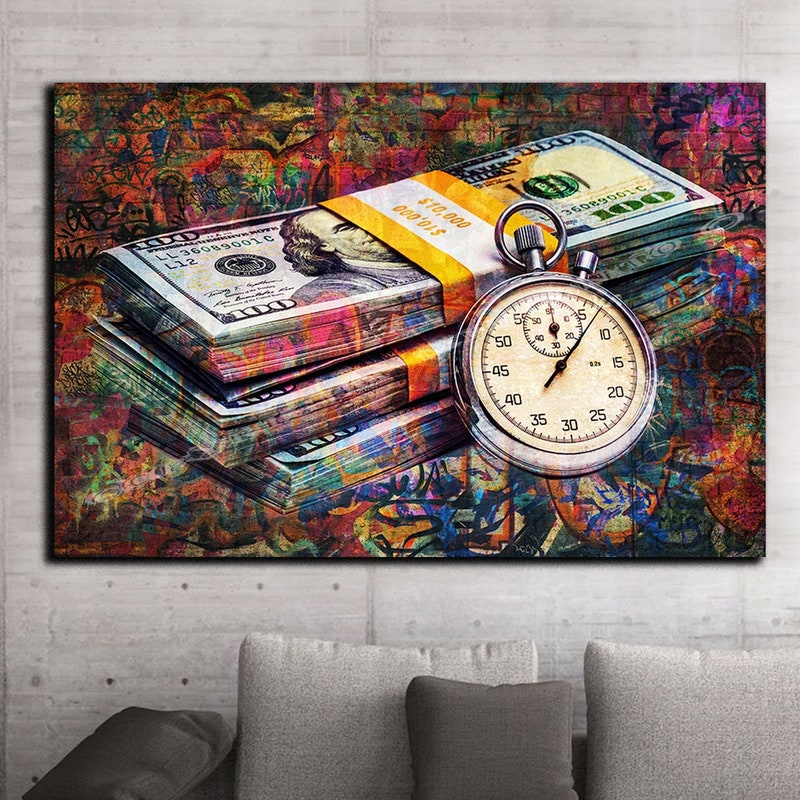 Money Graffiti Art - Etsy