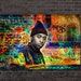 Old School NAS Hip Hop Legend original by Memento 36x24 Ready | Etsy