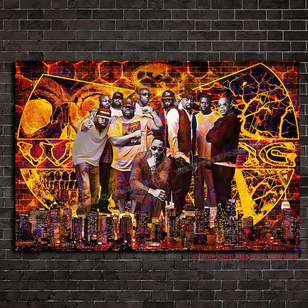 Wu Tang Clan Art - Etsy