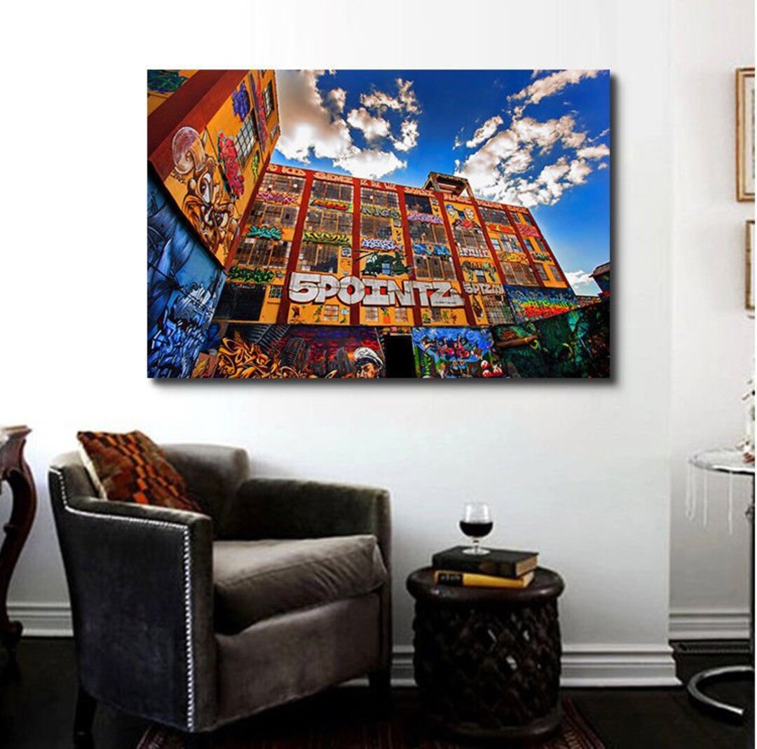 Five Pointz Building - Legendary Graffiti Mecca Street Art Print 36 X ...