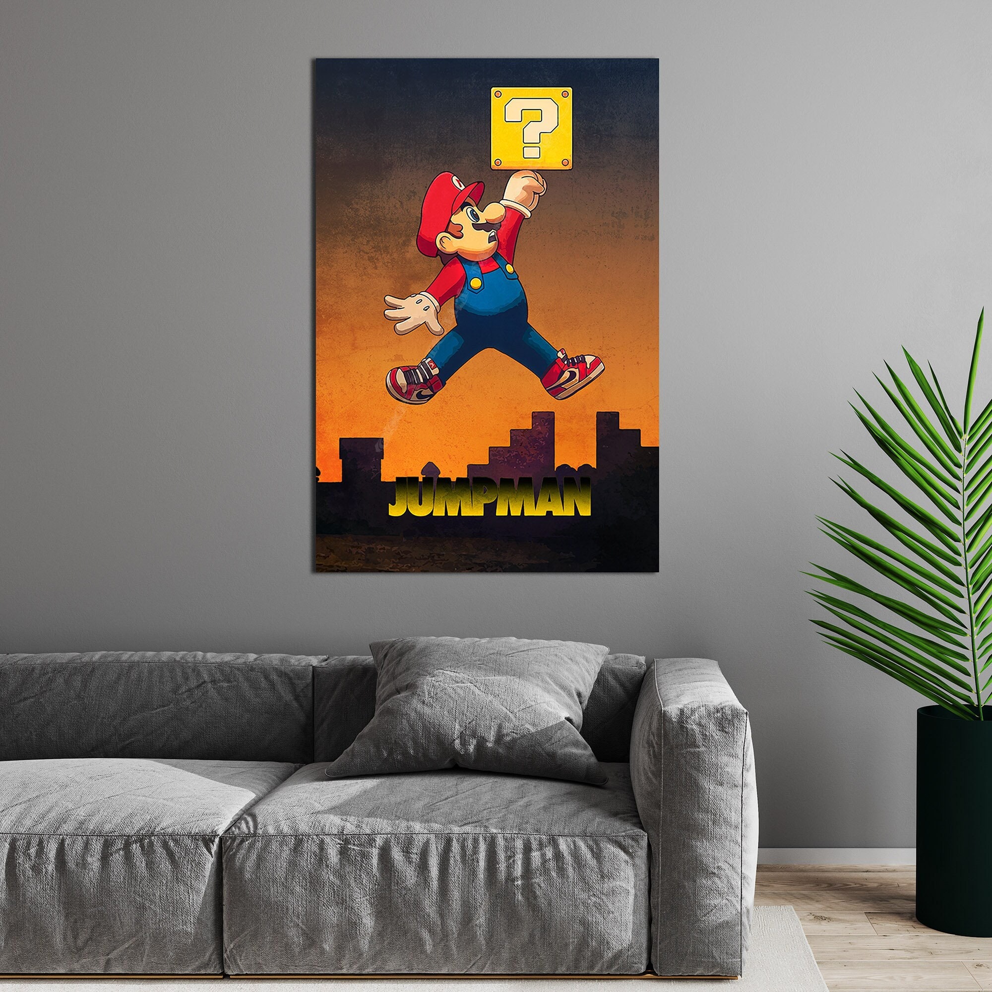 Jumpman Vs Mario