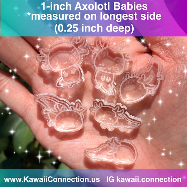 Axolotl Silicone Mold - Etsy
