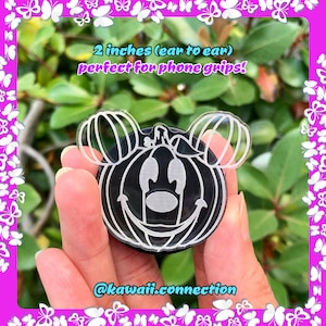 2-inch Mouse Pumpkin Halloween Silicone Mold for Custom Resin Deco Bag ...