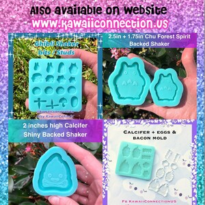 2-inch Mouse Pumpkin Halloween Silicone Mold for Custom Resin Deco Bag ...