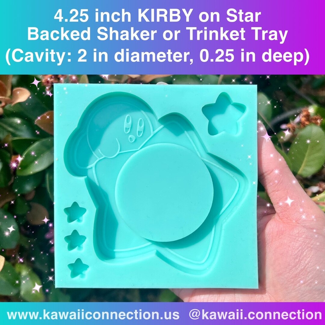 Pink Puff Guy on Star 4.25 Inch 2-inch Diameter Cavity Shaker or Small ...