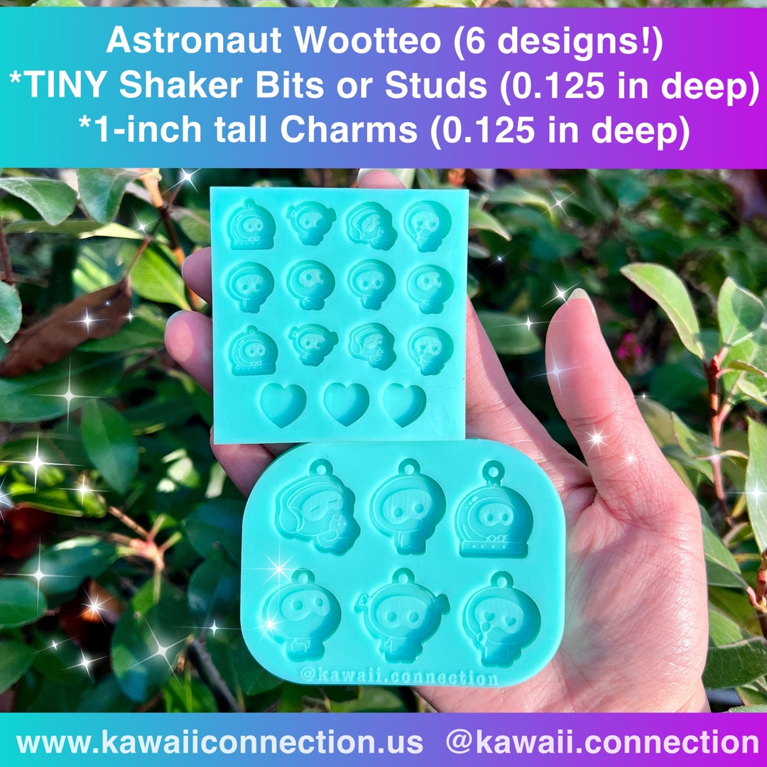Kpop Astronaut Doll (2 Size Options) TINY 0.5inch Shaker Bits/ Earring ...