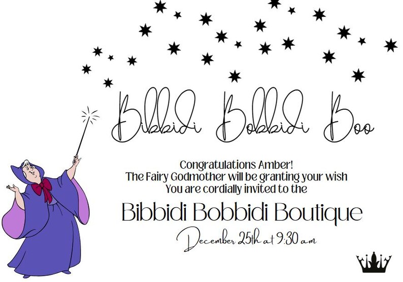 Bibbidi Bobbidi Boutique Surprise - Etsy