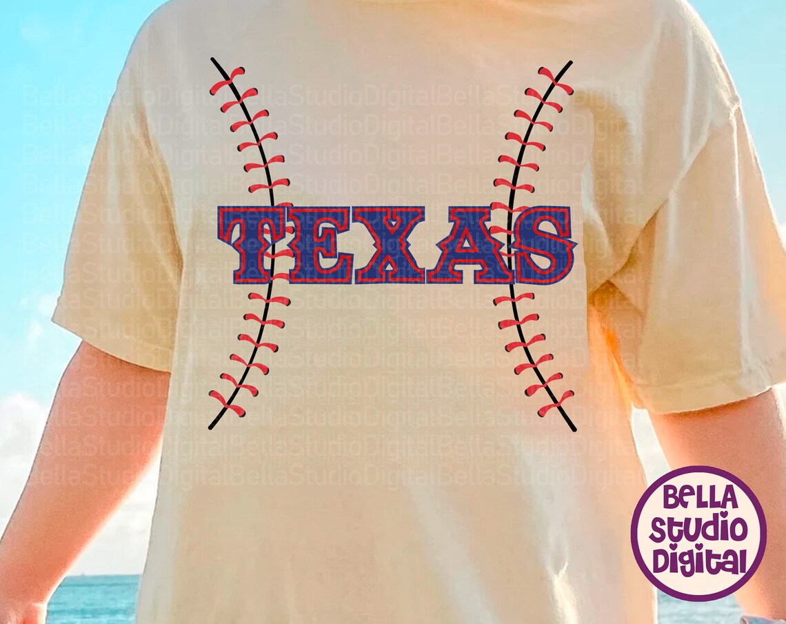 Texas Baseball Svg, TEXAS Colors Svg, Pdf, Eps, Png Bundle, Png, Dxf ...
