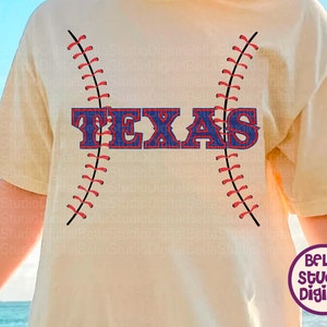 Texas Baseball Svg, TEXAS Colors Svg, Pdf, Eps, Png Bundle, Png, Dxf ...