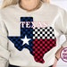 Texas Checkered Map Svg, Flag Svg, Pdf, Eps, Png Bundle, Lone Star ...
