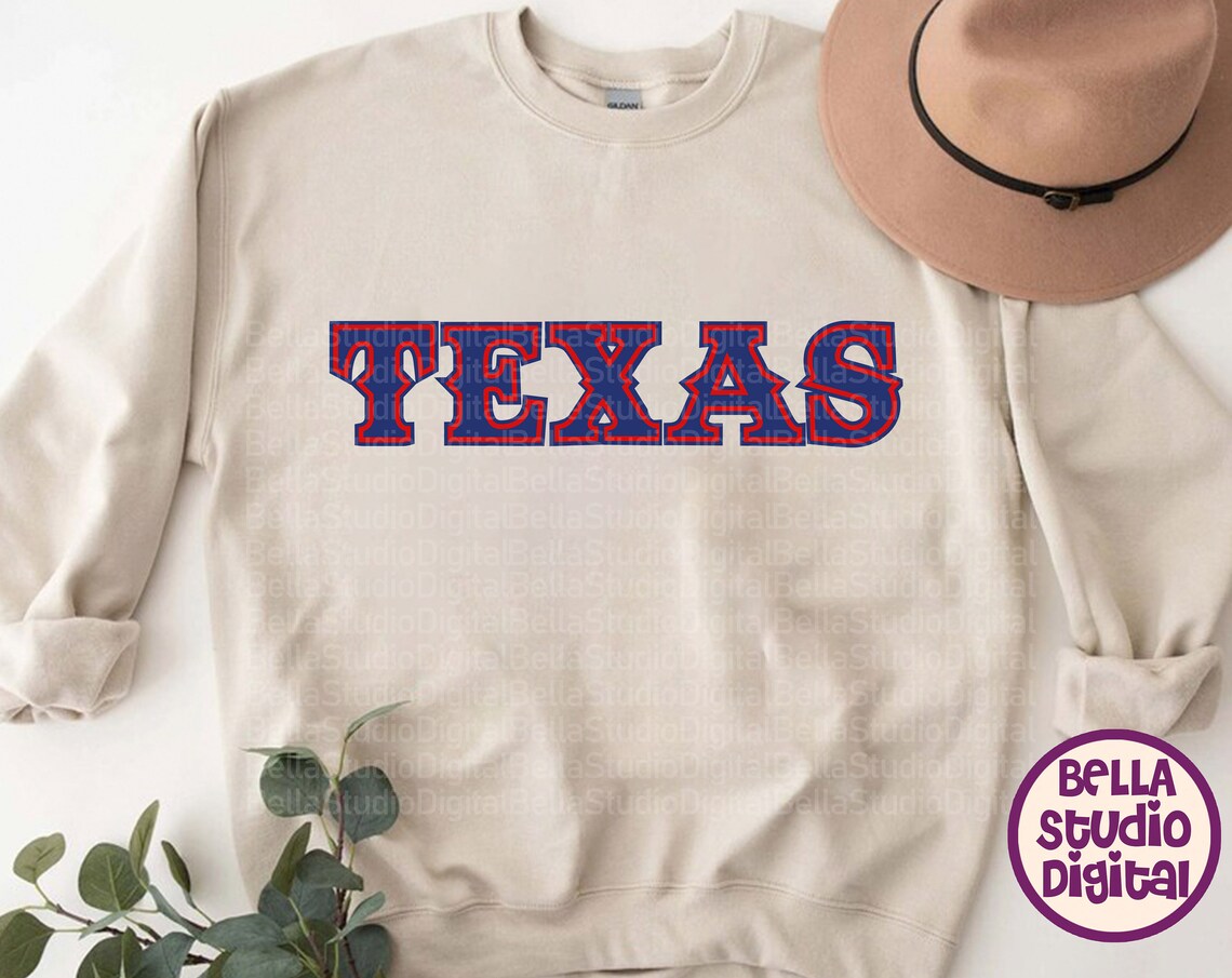 Texas Baseball Svg, TEXAS Colors Svg, Pdf, Png Bundle, Dxf, Instant ...