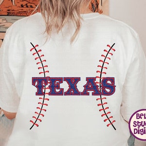 Texas Baseball Svg, TEXAS Colors Svg, Pdf, Eps, Png Bundle, Png, Dxf ...